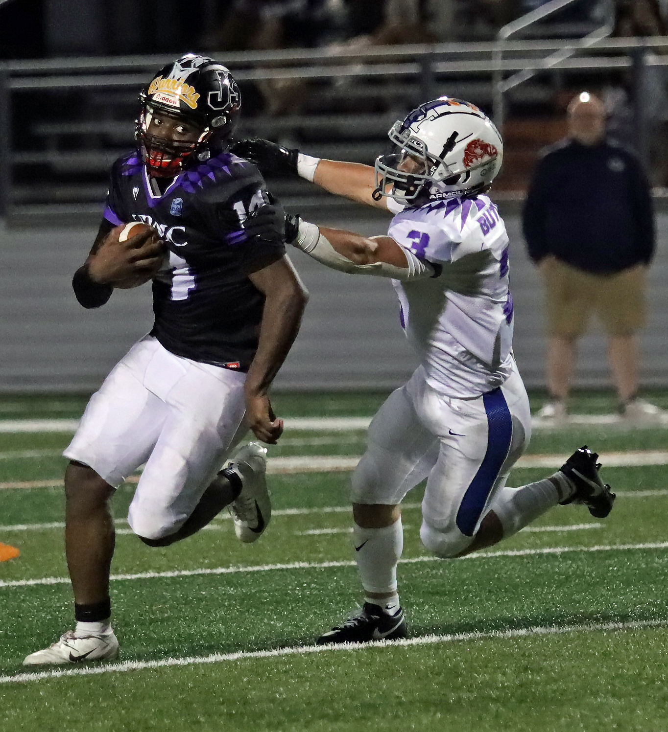 WR Eli Butler chases down Port Jamal Bailey | News, Sports, Jobs ...